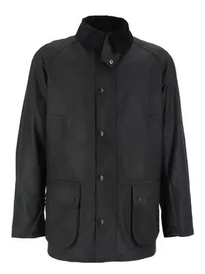Barbour Ashby Waxed Jacket - Black