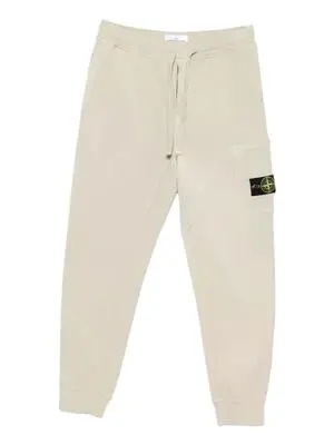 Stone Island Logo-patch Track Pants - Neutrals
