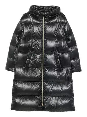 Herno Quilted Coat - Black