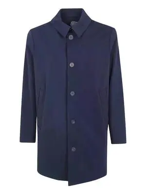 RRD Single-breasted Raincoat - Blue