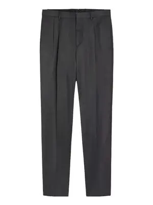 LARDINI Pleated Detail Tailored Trousers - Grey