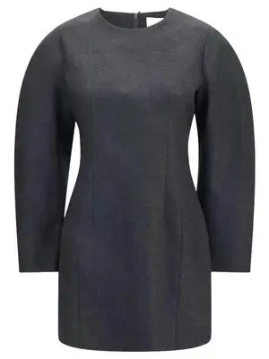 P.a.r.o.s.h Long-sleeve Mini Dress - Grey