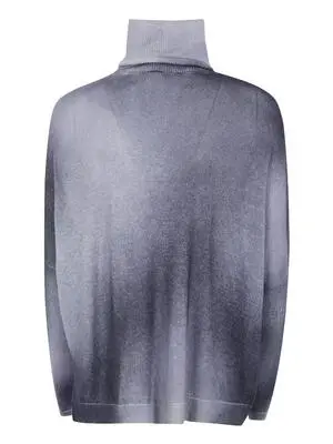 Avant Toi Cashmere Roll Neck Sweater - Grey