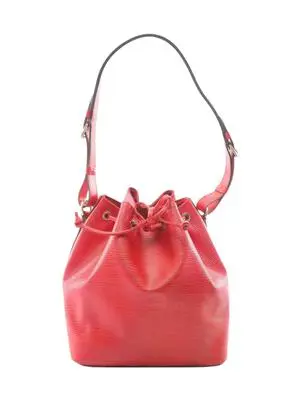 LOUIS VUITTON Louis Vuitton 1998 Petit Noé Shoulder Bag Red
