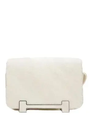 Hermès Hermès Chevre Mysore Geta Crossbody Bag White