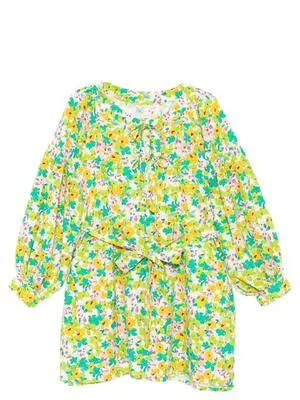 BAMBAH Fiona Selva Mini Dress - Green
