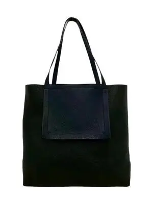 Hermès 2021 Taurillon Clemence Cabasellier 46 Tote Bag - Blue