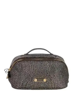 Borbonese O.p. Print Clutch Bag - Grey