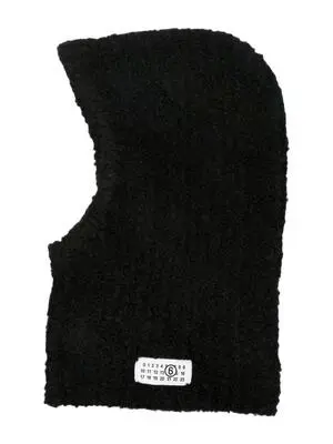 MAISON MARGIELA Bouclé Balaclava - Black