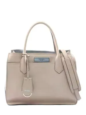 Prada 2000s City Calf Tote Bag - Neutrals