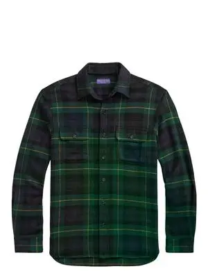 Ralph Lauren Purple Label Plaid Shirt - Blue