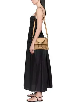 Chloé 2010-2026 Small Leather Faye Day Satchel - Brown