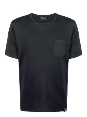 DRUMOHR Pocket-detail T-shirt - Black