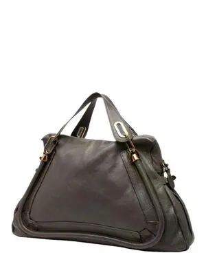 Chloé Paraty Leather Satchel - Brown
