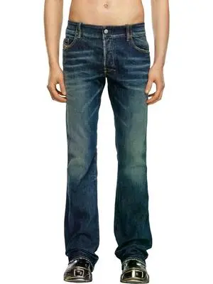 DIESEL® D-backler Low-rise Bootcut Jeans - Blue