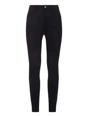Dolce & Gabbana 5-pocket Stretch Cavalry Twill Leggings Pants And Shorts - Black