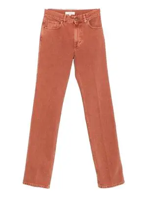 Chloé Denim Cotton Jeans - Brown