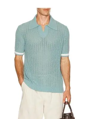 CHE Asta Knitted Shirt In . Also - Blue