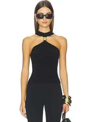 Simkhai SIMKHAI Renlen Halter Top Black