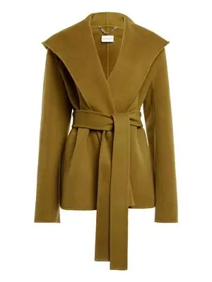 Altuzarra Dugan Belted Wool-blend Coat - Neutral