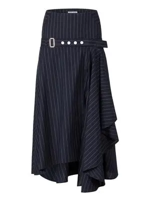 BELKYS STUDIO Penelope Buckle Skirt - Blue