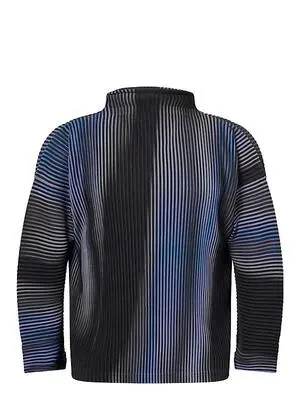 Issey Miyake Blend Of Lights Knitted Top - 72-blue