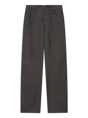 ETOILE Rhil Cotton Twill Pants - Coffee