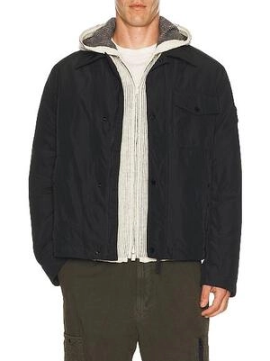 Stone Island Padded Ripstop Jacket - Black
