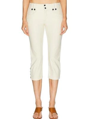 Isabel Marant Étoile Berna Capri Pant - Ecru