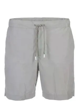 Fedeli Elasticated Drawstring Swim Shorts - Grey
