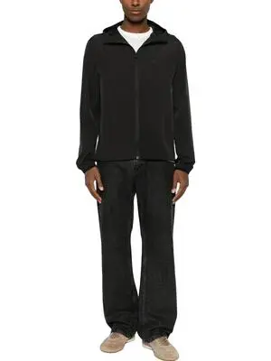 BOSS Hooded Zip-up Jacket - Black