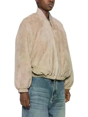 VALENTINI 1972 Reversible Faux-fur Trimmed Jacket - Neutrals