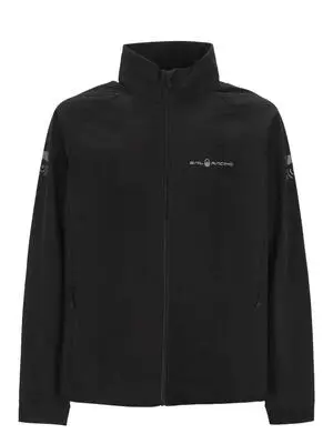 SAIL RACING High Neck Zip-up Jacket With Logo Detail - Grey