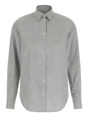 XACUS Marta Flannel Shirt - Grey