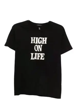 R13 Slogan-print T-shirt - Black