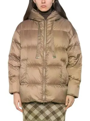 Max Mara Nerine Hooded Jacket - Neutrals