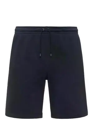 K-WAY Casimir Drawstring Logo-patch Shorts - Blue
