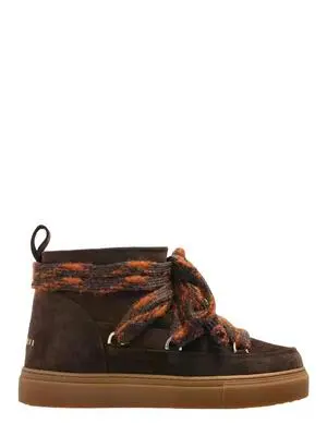 Inuikii Suede Knot Boots - Brown