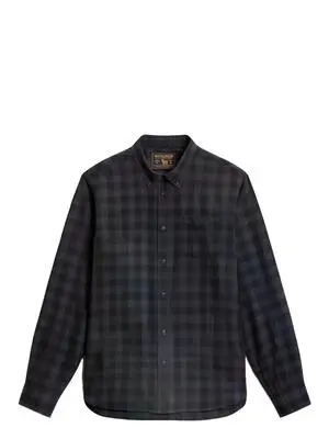Woolrich Checked Button-down Shirt - Black