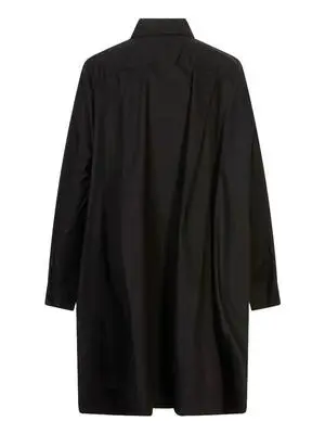 MEIMEIJ Oversized Side-slit Shirt - Black