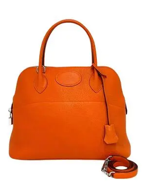 Hermès 2015 Clemence Bolide 31 Satchel Orange