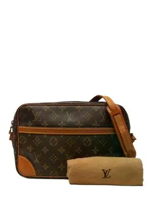 LOUIS VUITTON 1997 Monogram Trocadero 27 Crossbody Bag - Brown