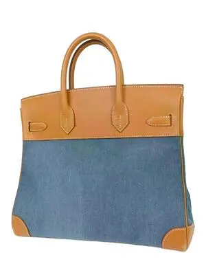 Hermès 1996 32 Haut À Courroies Handbag - Neutrals