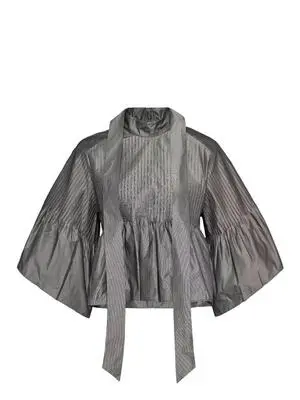 CLUB21 Pintuck Detail Blouse - Grey