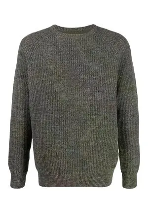 Barbour Ribbed-knit Long-sleeve Jumper - Green