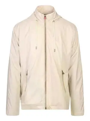 Kiton Hooded Zip-up Jacket - Neutrals