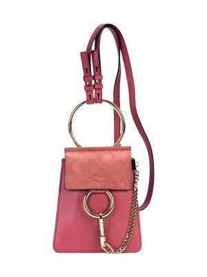Chloé Chloé Faye Small Shoulder Bag Red