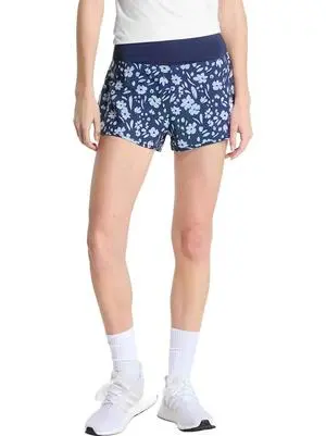 SAYSKY Floral Print Shorts - Blue