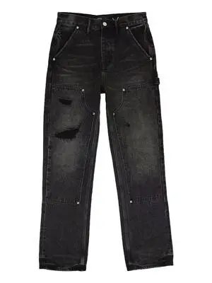 PURPLE BRAND Relaxed-fit Carpenter Jeans - Black