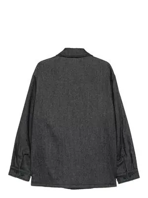 Giorgio Armani Button-up Overshirt - Blue